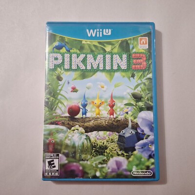 Pikmin 3 Nintendo Wii U 2013- Disc And Case TESTED AND WORKING ...