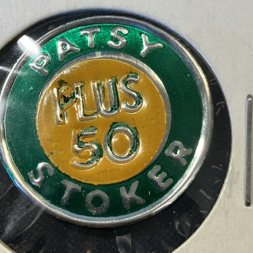 COAL MINE SCATTER TAG TRADE NAME "PATSY PLUS 50 STOKER"PRINCESS ELKHORN ...