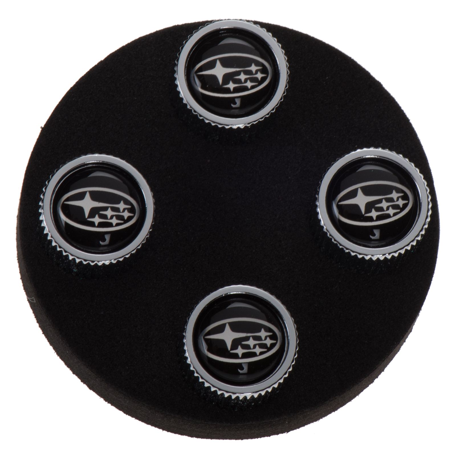 OEM 2008-2025 Subaru Set of 4 Valve Stem Caps Impreza STi WRX Legacy ...