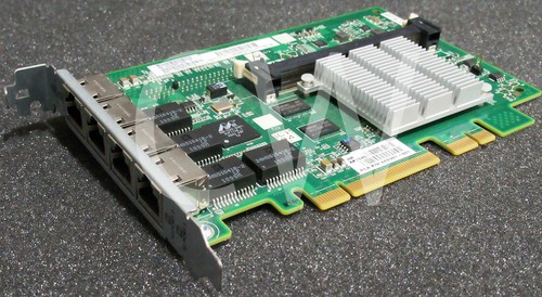 491838-001 HP NC375i Quad Port Gigabit Ethernet PCI-E Server Network ...