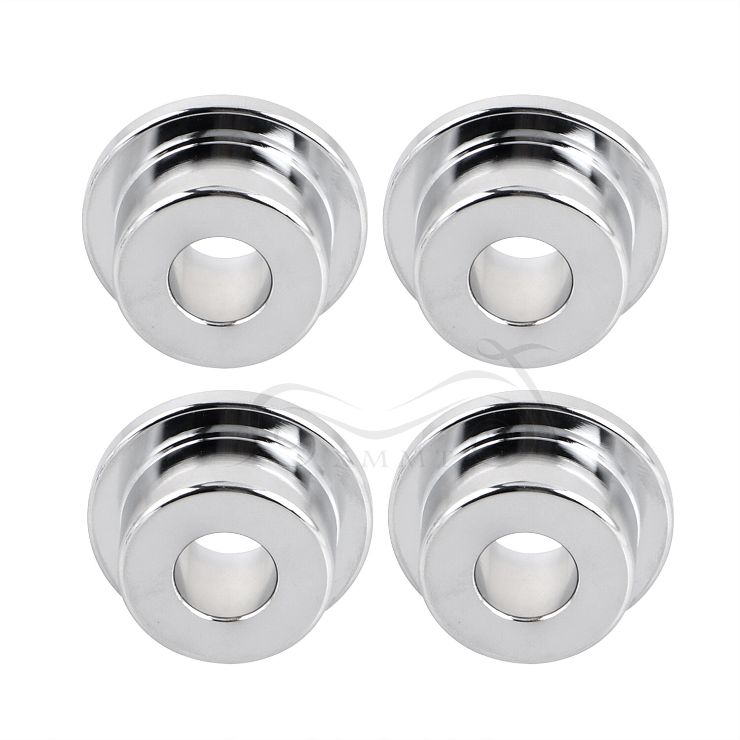 CNC Solid Billet Handlebar Riser Bushings for Harley Softail Dyna Sportster FXR | eBay