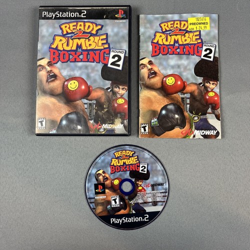 Ready to Rumble Boxing Round 2 CIB Sony PlayStation 2 PS2 Complete ...