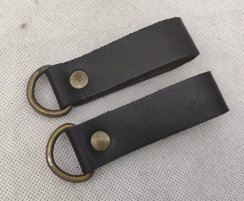 tactics WW2 GERMAN ARMY BELT LOOP STRAPS LOOP GENUINE LEATHER BLACK D ...