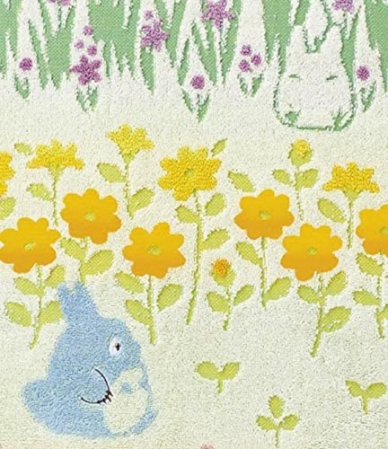 My Neighbor Totoro Face Towel Ghibli 34 x 80cm Wildflowers Studio ...