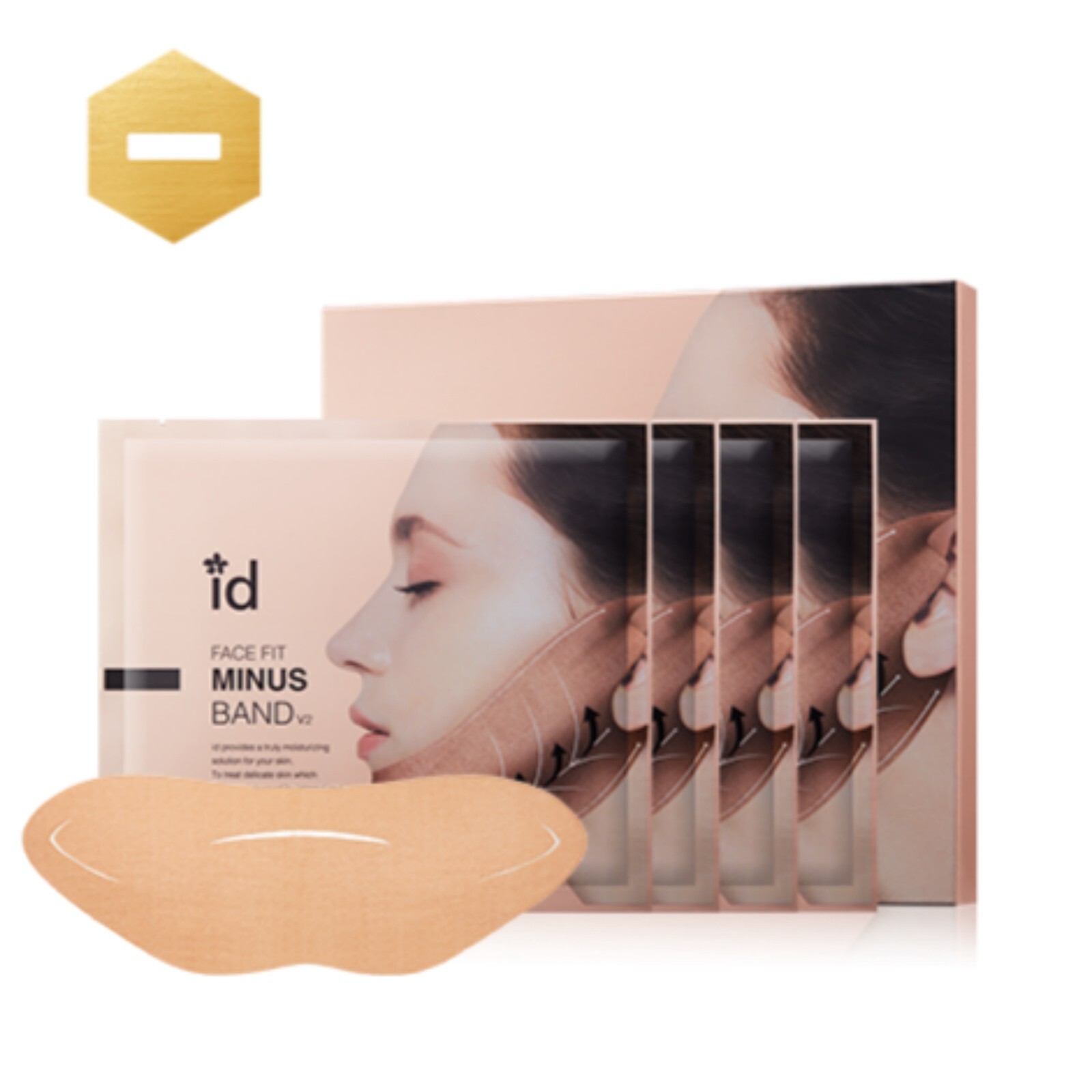 ID AZ Face Fit Minus Band V2 11g x 4ea Special Home Care Luxury Lifting ...