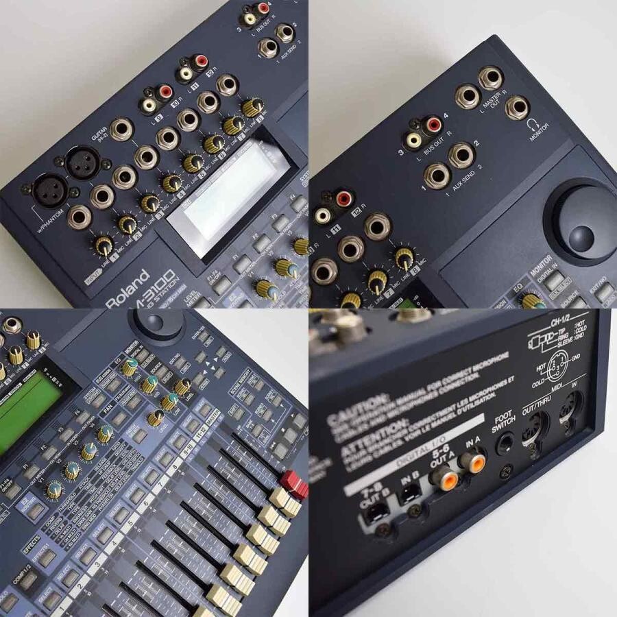 Roland VM-3100 Mixing Station 20 Channel Audio Digital Mixer Roland VM-3100 Mixing Station 20 Channel Audio Digital Mixer