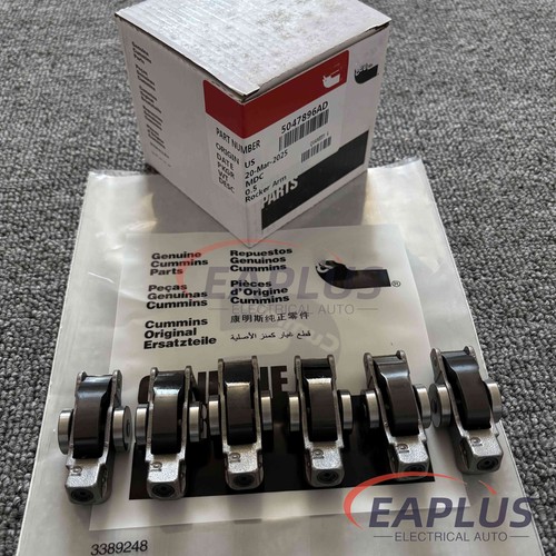 New 6 X VALVE ROCKER ARM INTAKE For 16-23 DODGE JEEP CHRYSLER 3.6L ...