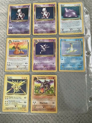 ~ 590 Original Pokemon Cards Lot( holographic, 1st Editions In The Lot ...