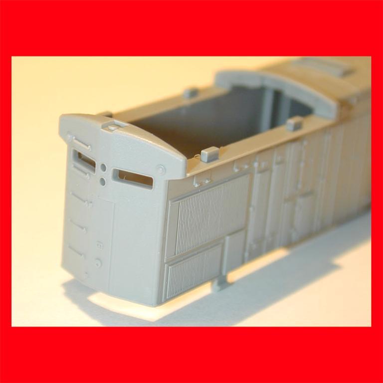 B30-7 FLAT HL HM Body Shell Assembly Undecorated ATLAS N Scale ACCU ...