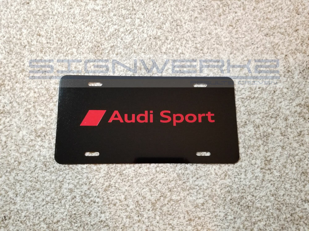 Audi Sport Plate metal novelty vanity plate | eBay