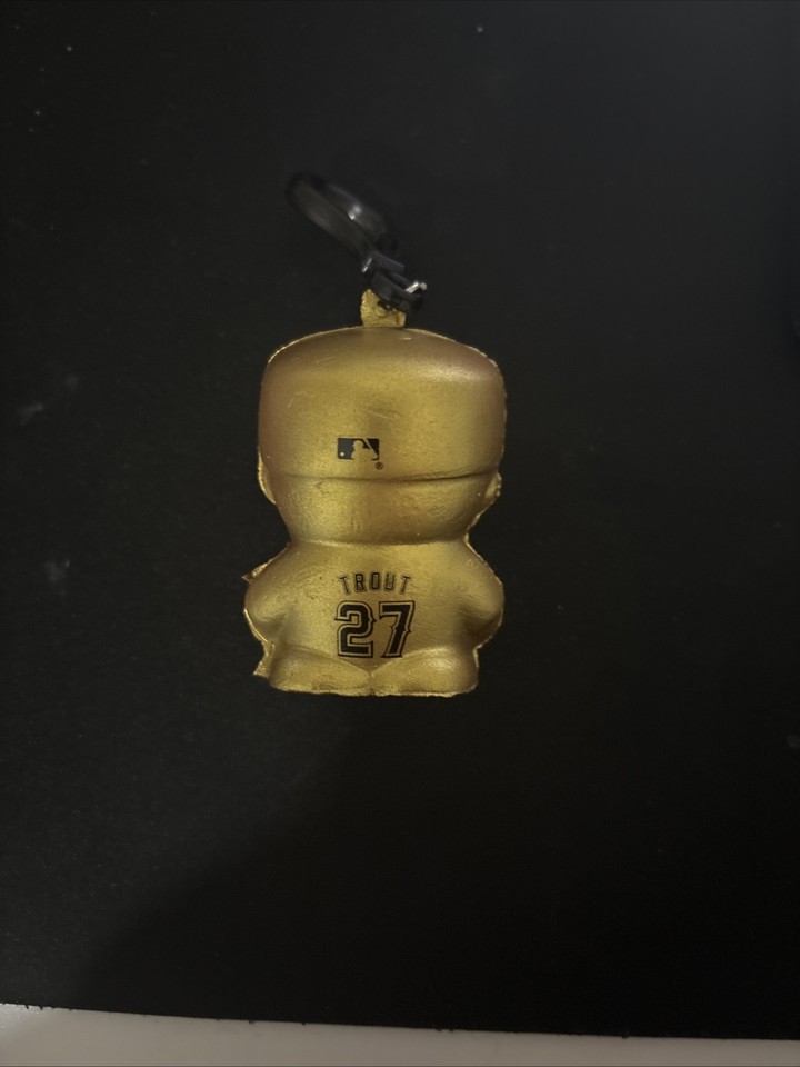 Squeezy Mates MLB Mike Trout Metallic Gold Rare Chase 1:192 Clip | eBay