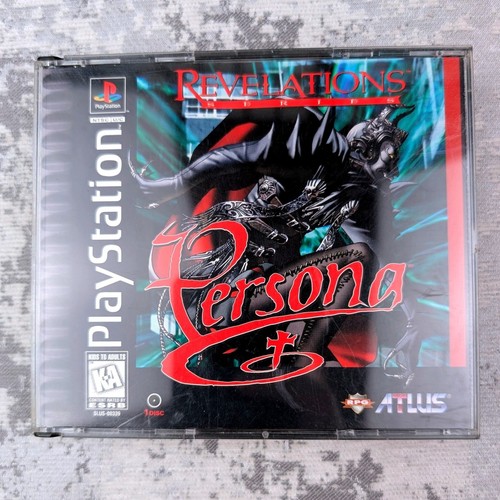 Revelations Persona Sony PlayStation 1 PS1 1996 Atlus RPG SLUS-00339 ...
