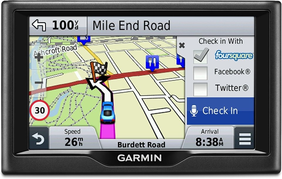Garmin Nuvi 58LM 5 inch Satellite Navigation UK and Full Europe Maps ...