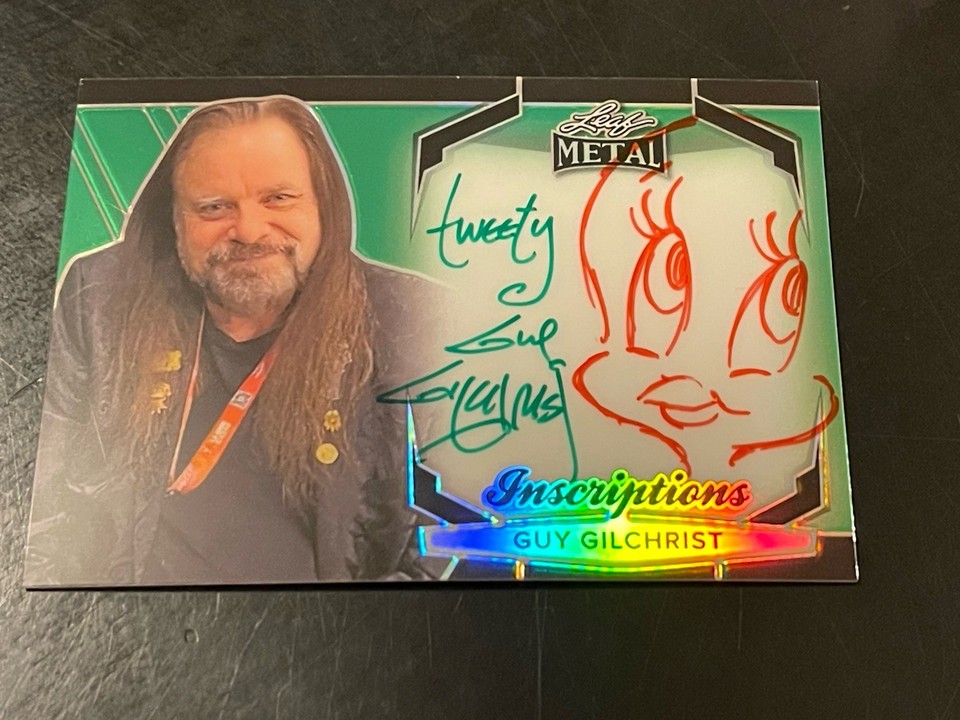 2024 Leaf Pop Century - Guy Gilchrist TWEETY Inscriptions Green ...