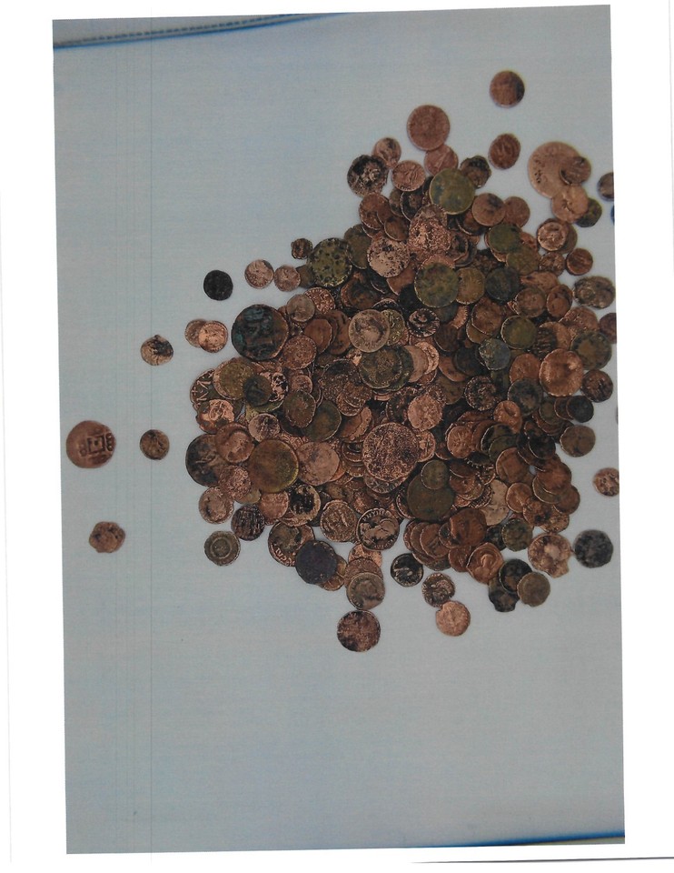 Roman coins mostly Western Roman Emperors, Some Eastern Byzantine | eBay