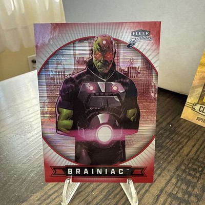 2025 Upper Deck Fleer Brilliants Superman Brainiac Red Heat Vision ...