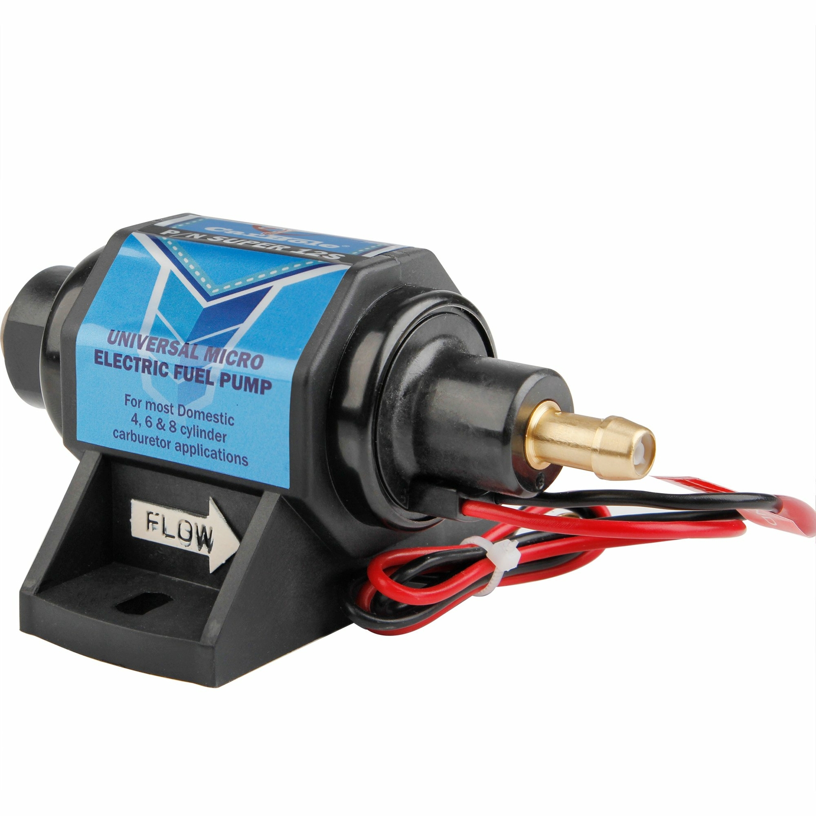 Universal 12V Micro Fuel Pump Electric Gasoline Inline Low Pressure 5 ...