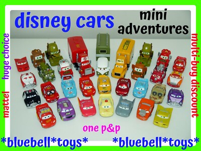 Disney Pixar Cars Mini Adventures Cars Huge Choice Multi-auction Mattel ...