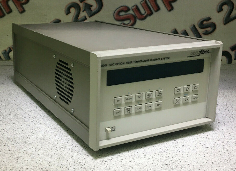 Luxtron Accu fiber 100C Optical Fiber Temperature Control System w/ 3 ...