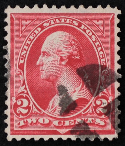 U.S. Used Stamp Scott #279B 2c Washington. XF. Face-Free Crossroads ...