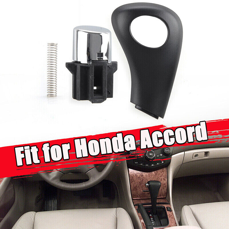 AUTOMATIC GEAR HANDLE SHIFT KNOB PUSH BUTTON For HONDA ACCORD SHIFTER ...