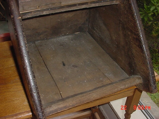 OLD ANTIQUE COAL SCUTTLE BRASS HANDLE HEARTH FIREPLACE ASH BOX ...
