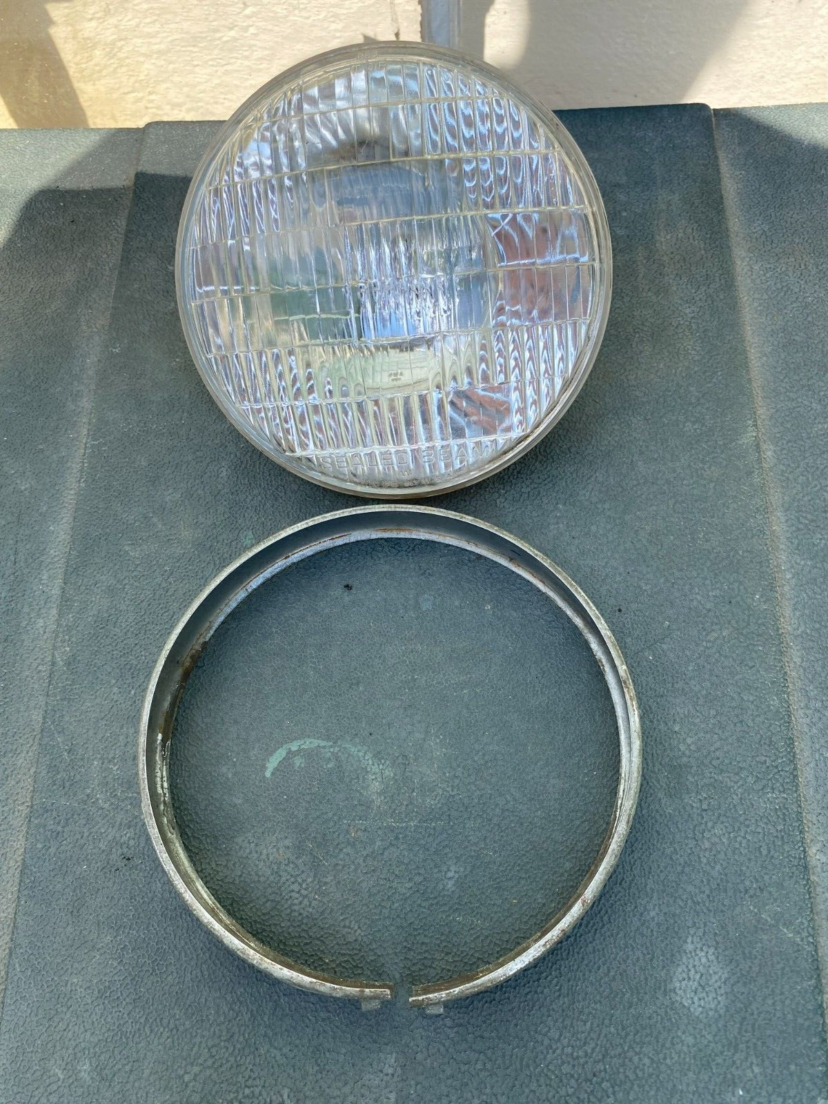INDIAN MOTORCYCLE ORIGINAL WESTINGHOUSE 6 VOLT BULB AND RIM | eBay