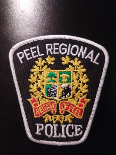 obsolete Peel Regional Police (Canada) Shoulder Patch from the Early ...