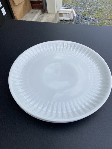Porsgrund Spire White Dinner Plate 524955-4 Total | eBay
