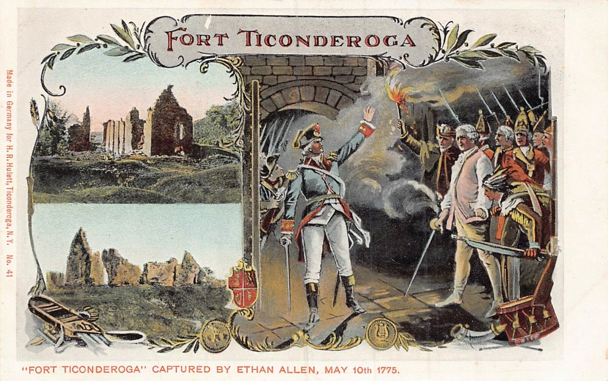 Ethan Allen Captures Fort Ticonderoga