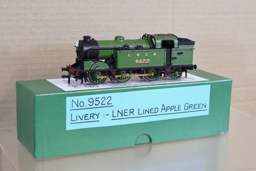 AIRFIX KIT BUILT RE PAINTED LNER 0-6-2 CLASS N2 TANK LOCOMOTIVE 9522 ol ...