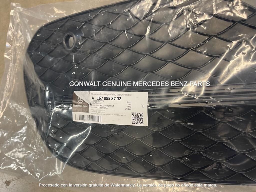 Mercedes Benz original GLE 350 GLE 450 2020-2021 rejilla exterior ...