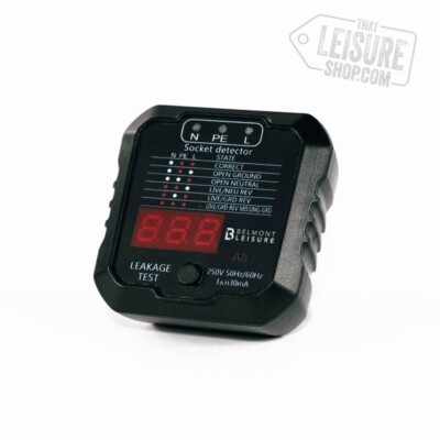 UK MAINS SOCKET TESTER 240V TEST PLUG IN SOCKET SAFE FAULT EARTH LIVE ...