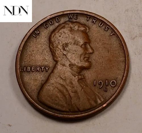 1910-S Lincoln Wheat Penny Cent - Very Fine (VF) - Key Date! #W161 | eBay