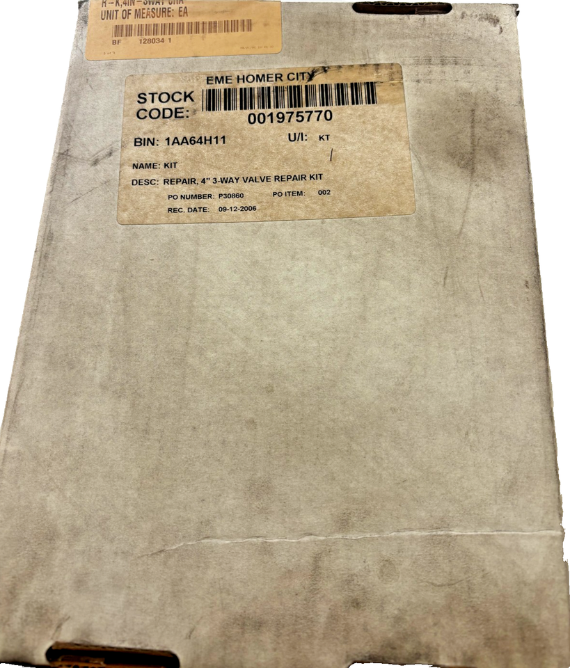 1AA64H11 4" 3-Way Valve Repair Kit Air Dry 5004391 Industrial | eBay