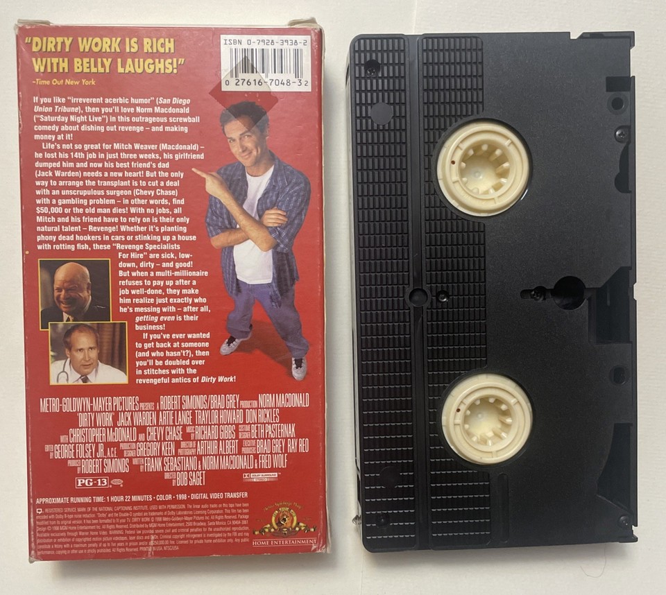 Dirty Work [VHS, 1998, Fully Tested & Ships Fast] 27616704832| eBay