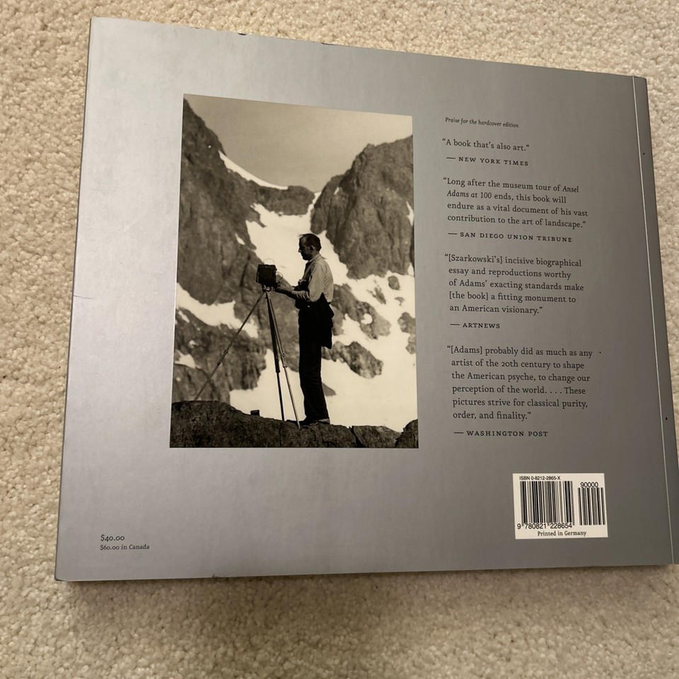 Ansel Adams at 100 by Szarkowski, John; Adams, Ansel Photography Coffee ...