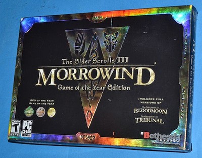The Elder Scrolls 3 - Morrowind GotY Edition - PC Big Box | eBay