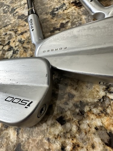 Ping i500 Black Dot Forged Iron Set 5-U Fujikura vista pro 40 R3 Senior ...