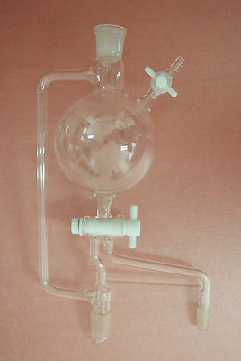 500ml 24/29 Lab Glass Solvent Distillation Head Still-Head W/ High ...