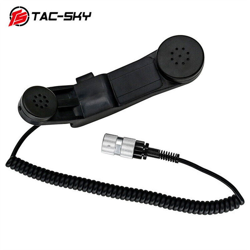 NEW TAC-SKY H250 6pin PTT Tactical Microphone Hand MIC for PRC-152 148 ...