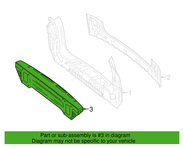 Mercedes Benz GLE63 AMG S GLE550e 400 350 16-19 Rear Lower Reinforced ...