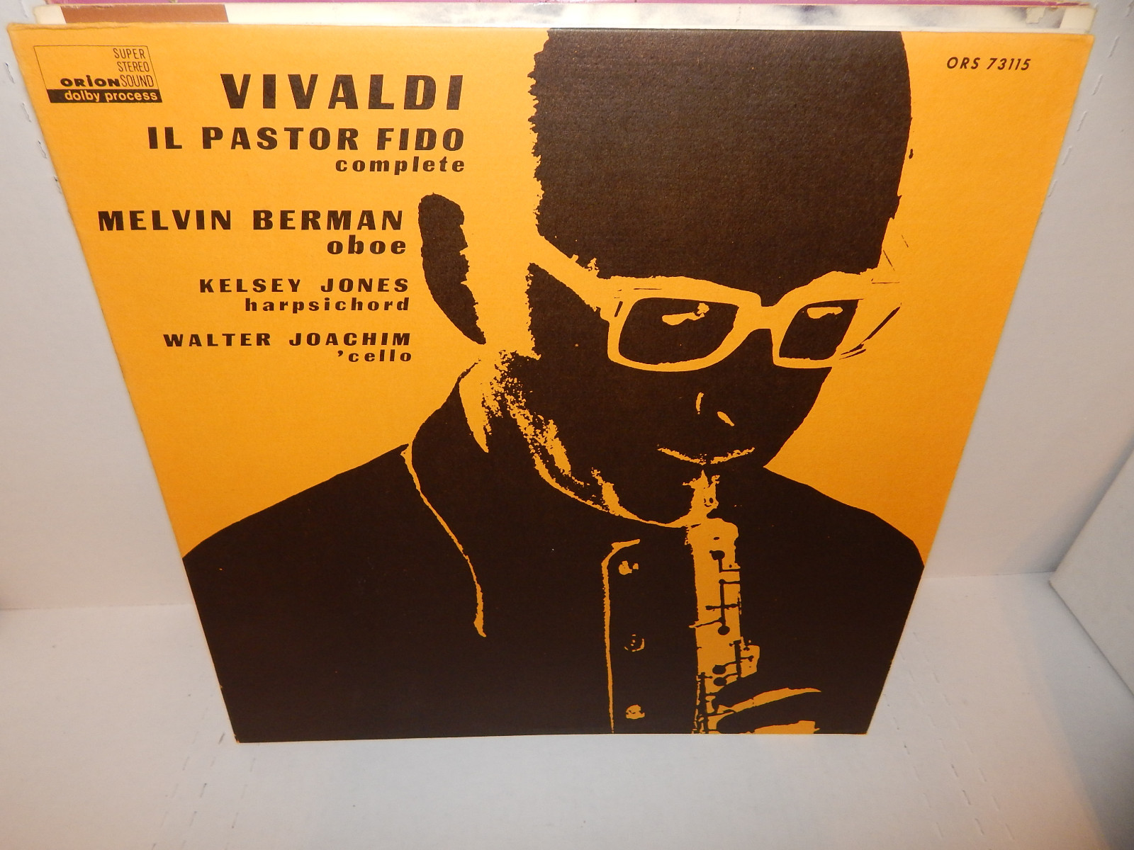 Melvin Berman Walter Joachim Vivaldi IL Pastor Fido Complete Orion ...