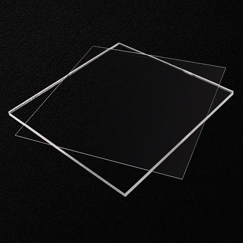 Clear ACR Sheet Cut 1mm 1.5mm - 20mm Thick Clear Plastic Material ...