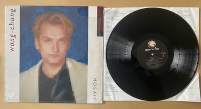 WANG CHUNG MOSAIC ORIGINAL 1986 LP IN THE SHRINK GEFFEN GHS 24115 SYNTH ...