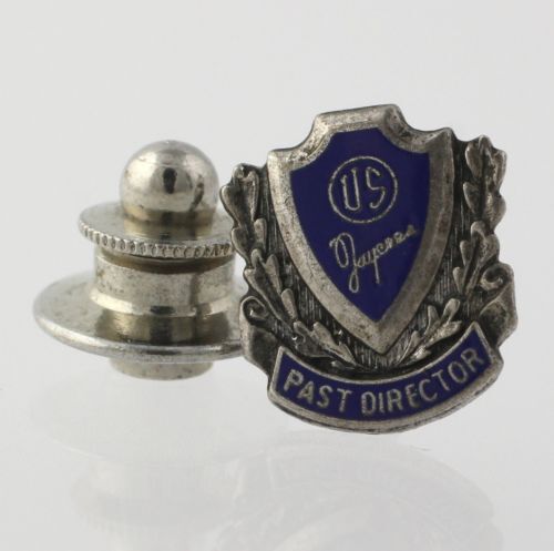 Jaycees Club Member Pin - Sterling Silver Lapel Past Director ...