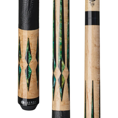 LUCASI LUX 46 CUSTOM CUE UNILOC 11.75MM LTD ONLY 200 MADE NEW FREE ...