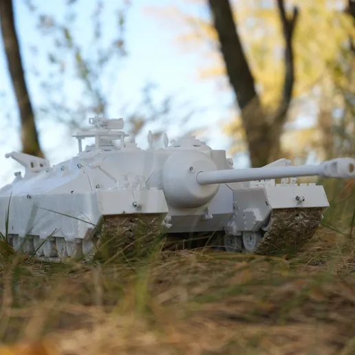 1/16 3d printed RC tank US T28 Super Heavy Tank | eBay