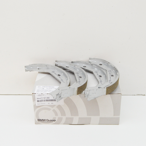 NEW BMW 1 E88 REAR PARKING BRAKE SHOE KIT 34416761292 ORIGINAL 34-41-6 ...