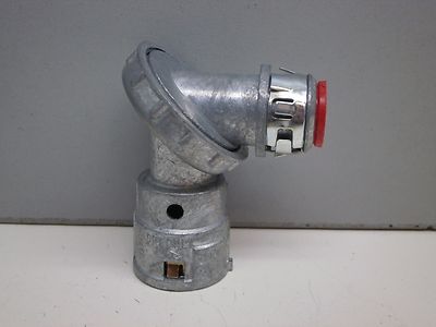 Arlington 5090AST 1/2" Zero to 90-Degree Connector Flex AC MC Flexible ...